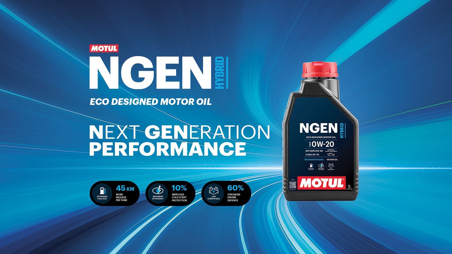Motul NGEN Hybrid Engine Oil – Superior Protection for HEV & PHEV